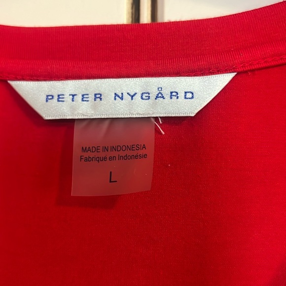 Peter Nygard | Tops | Beautiful Red Peter Nygard Top | Poshmark